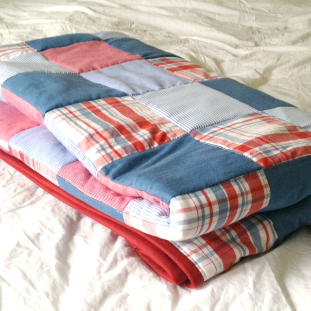 Shirt Quilt Folded - Rachael Kay